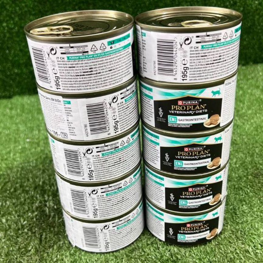 Корм для кошек Purina Gastrointestinal 195 г 10шт