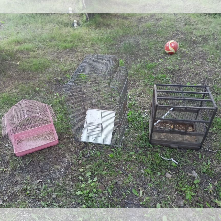 Клетки для попугаев и грызунов