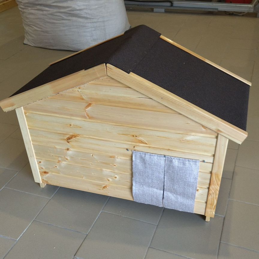 Домик для кошки уличный, утеплëнный