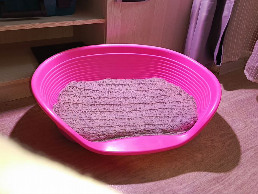 Лежанка для собак пластиковая