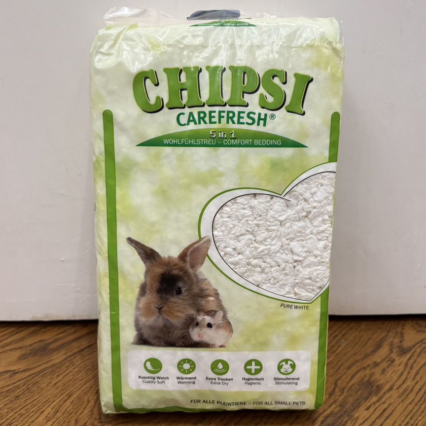 Наполнитель для грызунов Chipsi CareFresh, белый