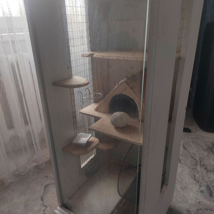 Витрина для шиншилл бу