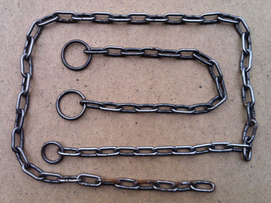 Цепь для групповой привязи скота (автопривязь)