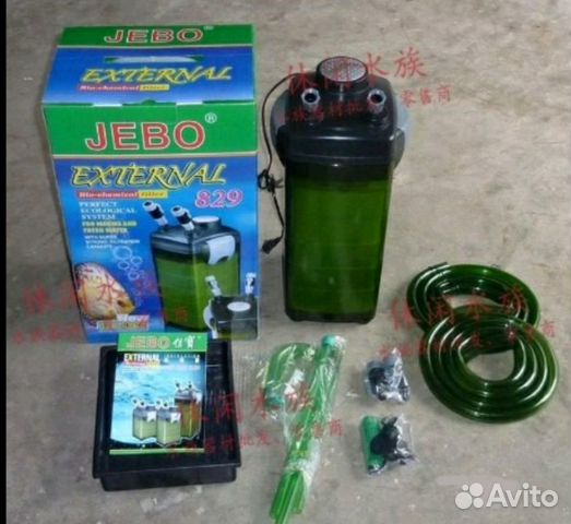 Внешние фильтры jebo829, 839 новые, на гарантии