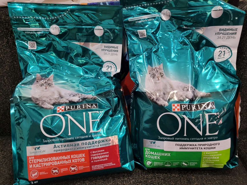 Корм для кошек Purina one Felix Perfect fit Brit