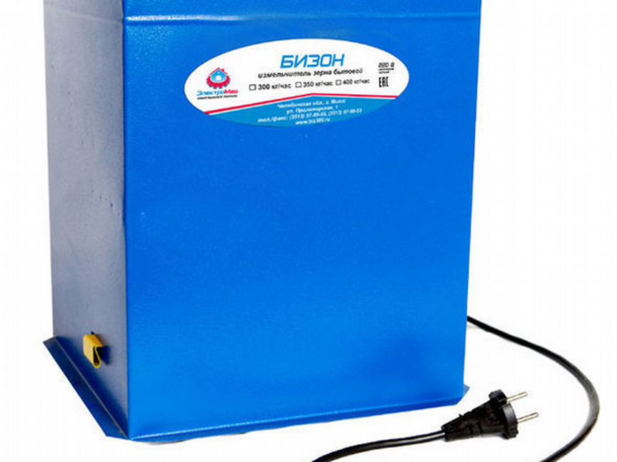 Зернодробилки "Бизон биз-300Э "