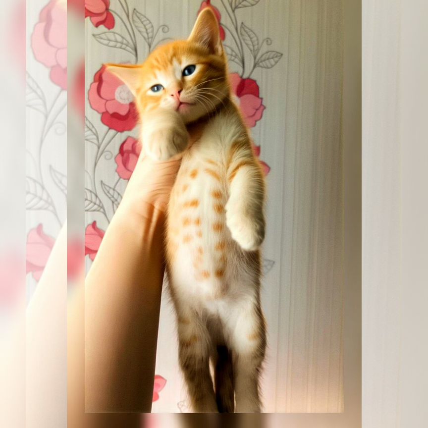 Котёнок в добрые руки