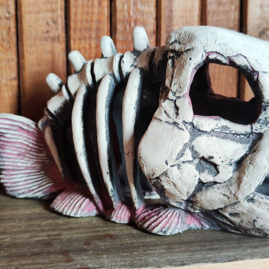 Грот скелет для аквариума