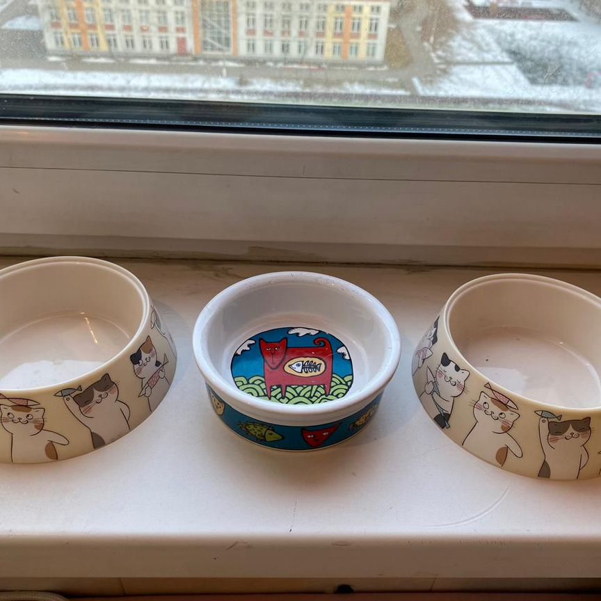 Миски для кошек