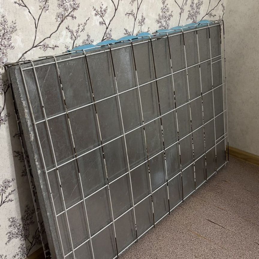 Клетка для собак с железным поддоном