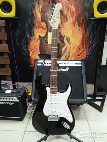Электрогитара Homage HEG310BK Strat новая купить в Челябинске | Хобби и ...