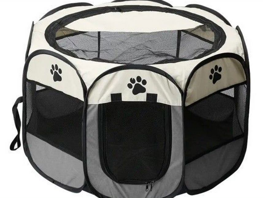 Новый складной манеж для животных