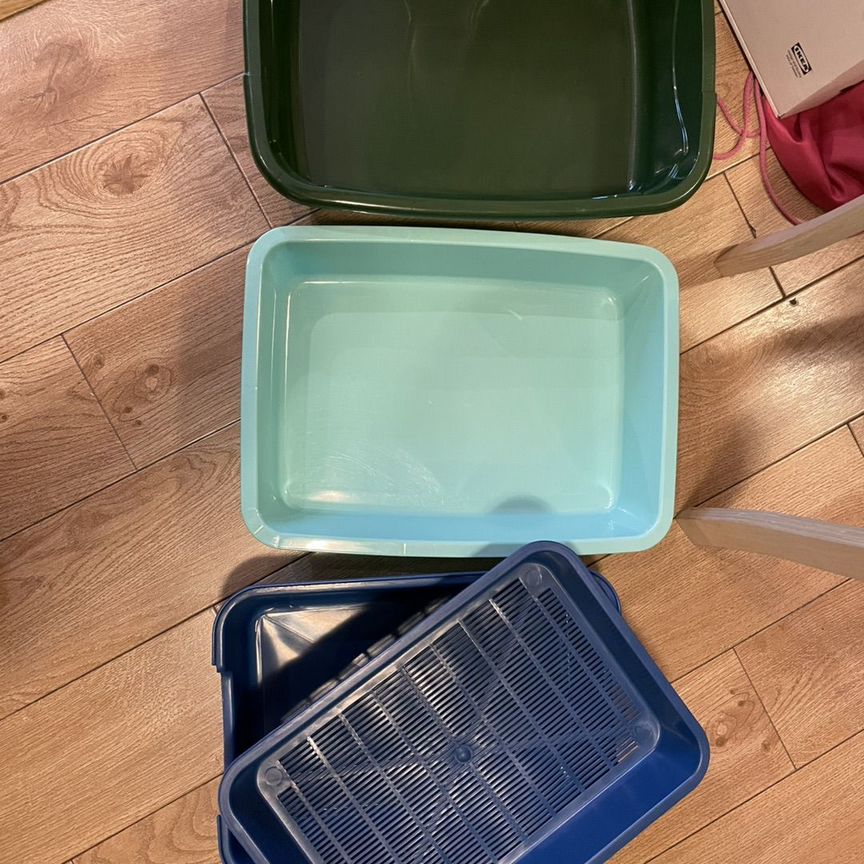 Лотки для кошачьего туалета