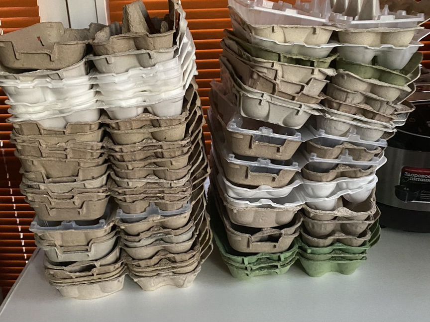 Контейнеры для куриных яиц