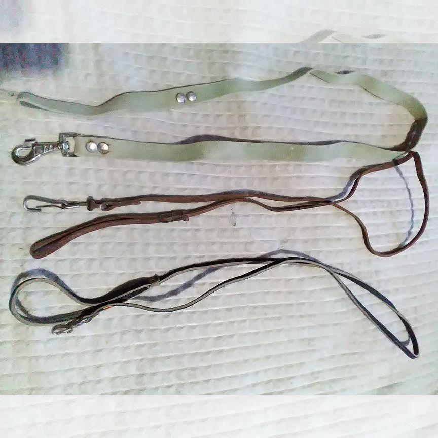 Поводок для собак кожаный