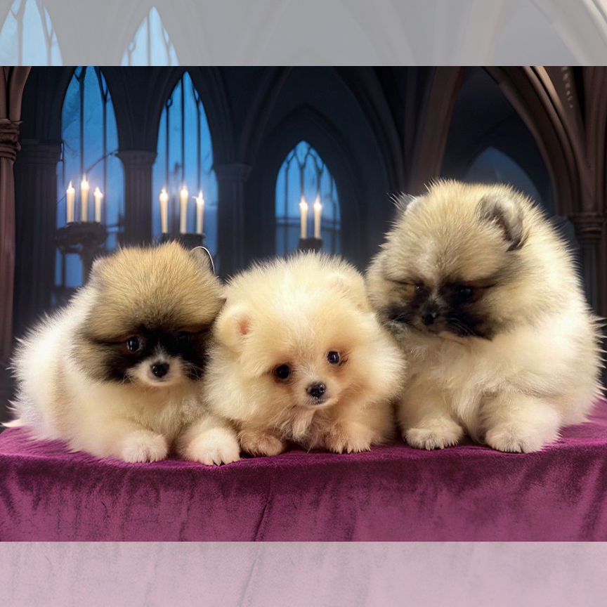 Померанский шпиц, щенок