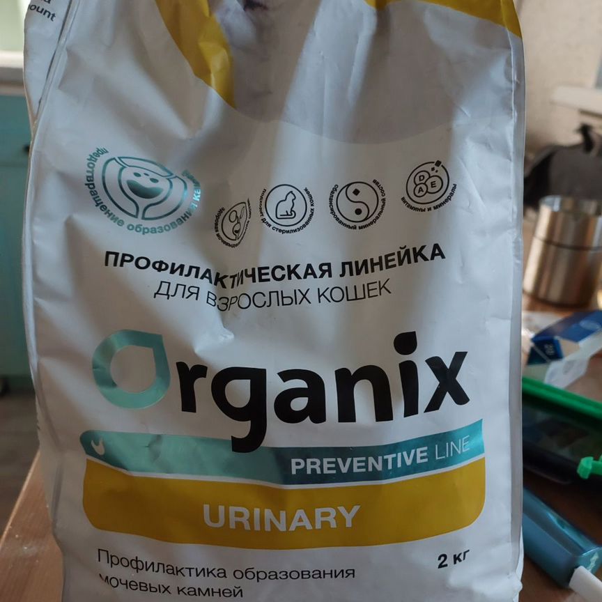 Кошачий корм Organix