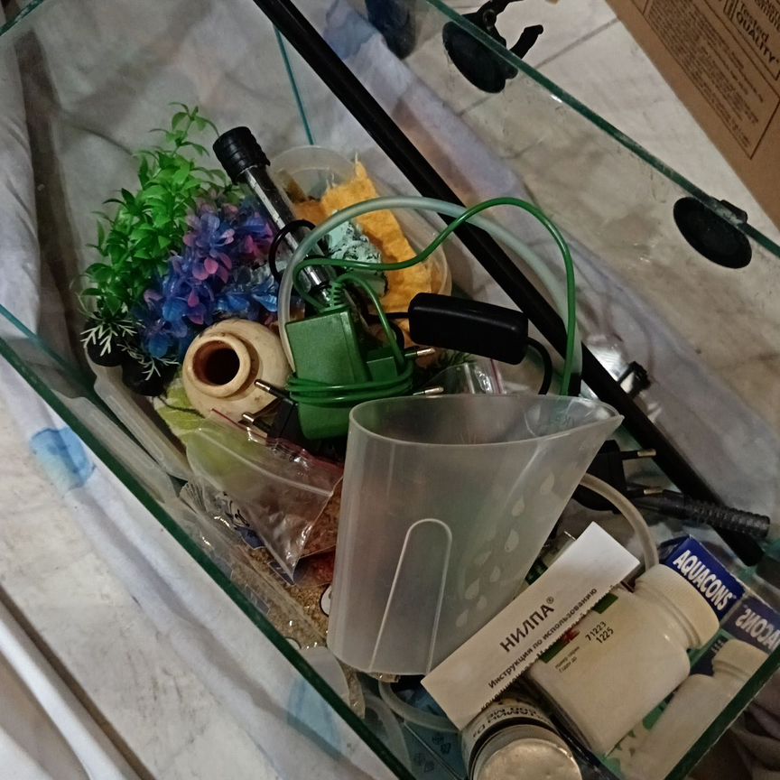 Аквариум в комплекте