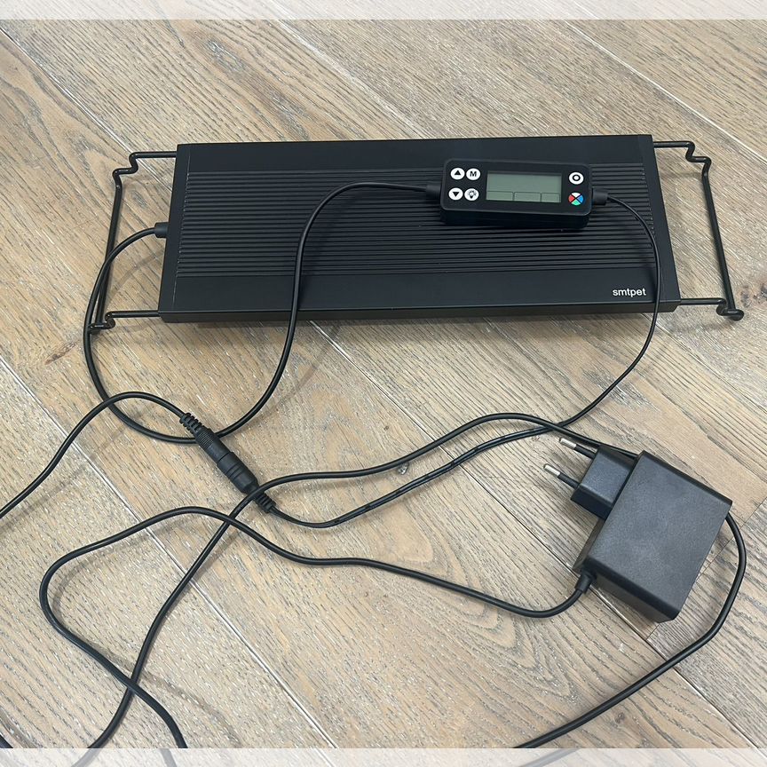 Аквариумный LED светильник 30/50см с таймером