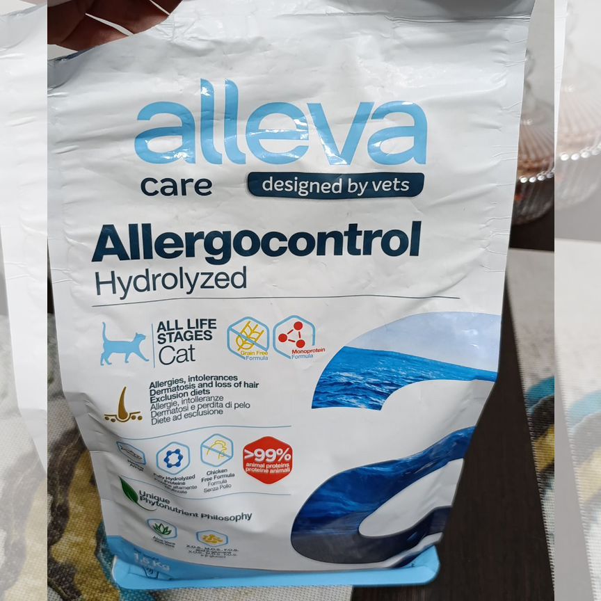 Корм для кошек alleva allergocontrol