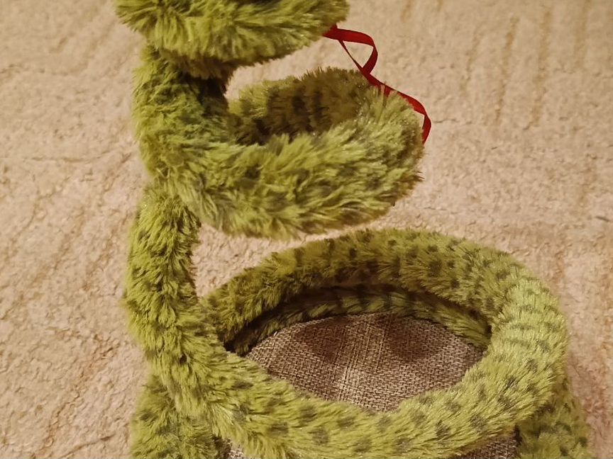 Игрушка для кошек "змейка"