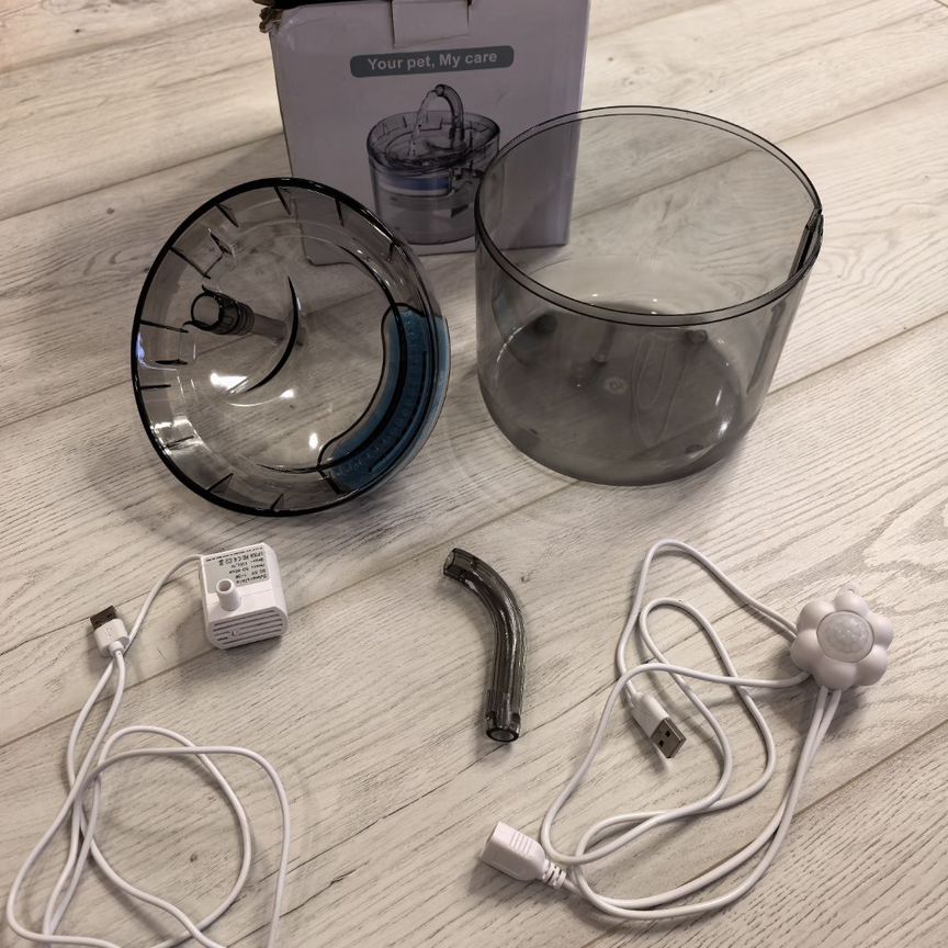 Новая поилка для животных с датчиком