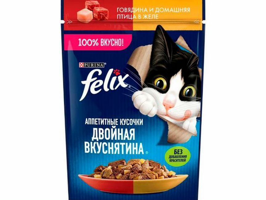 Felix Китикет Вискас Бесплатная доставка