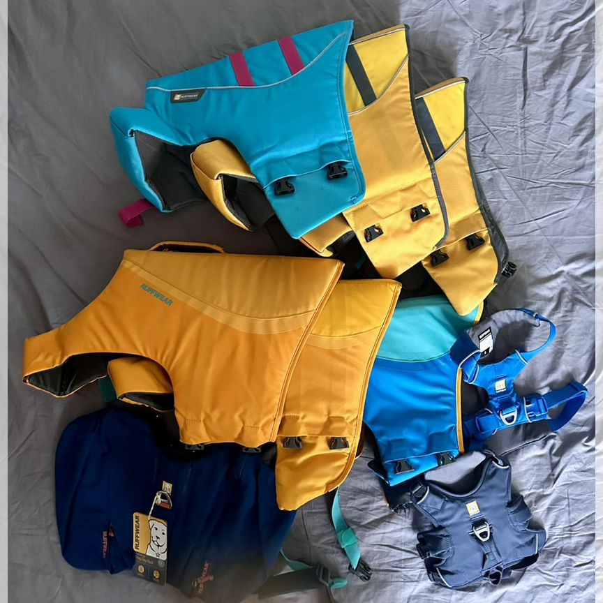 Шлейки, спасательные жилеты Ruffwear