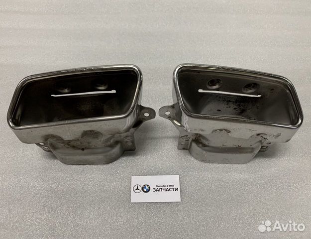 Насадки глушителя Mercedes AMG W221 C216 W221 купить в Москве с ...