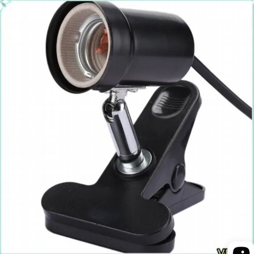 Светильник прищепка для террариума