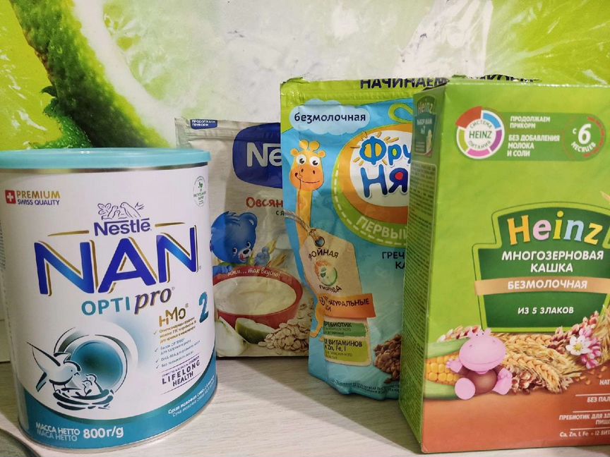 Смесь и каши для животных