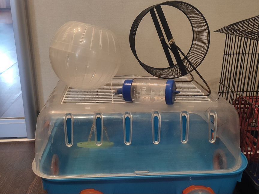 Клетка для хомяка бу