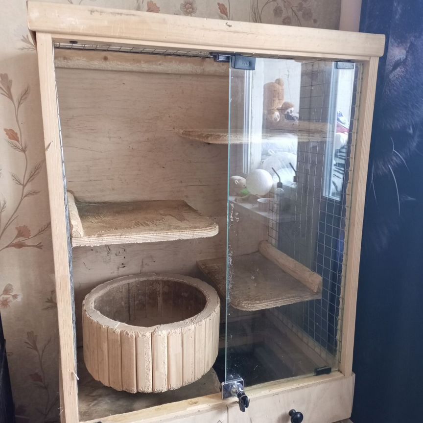 Витрина для шиншилл