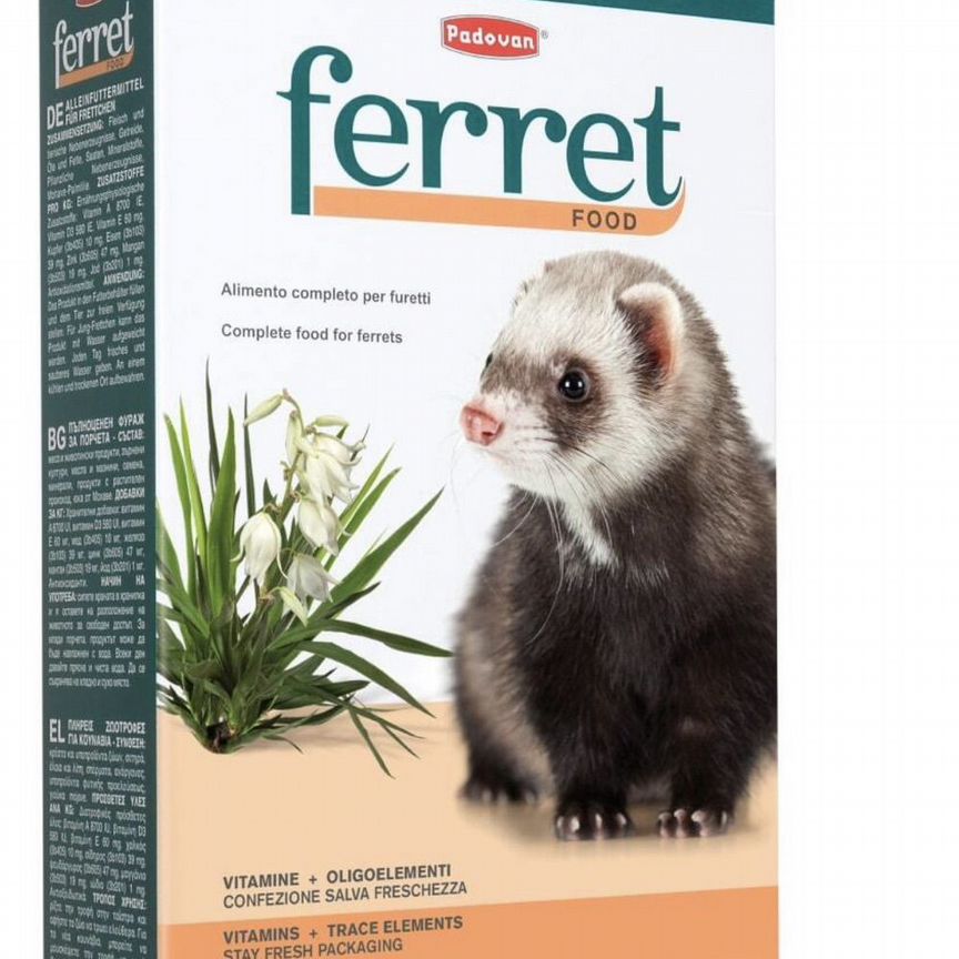 Корм для хорьков Ferret, 750 г