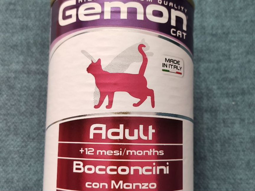 Влажный корм для кошек Gemon