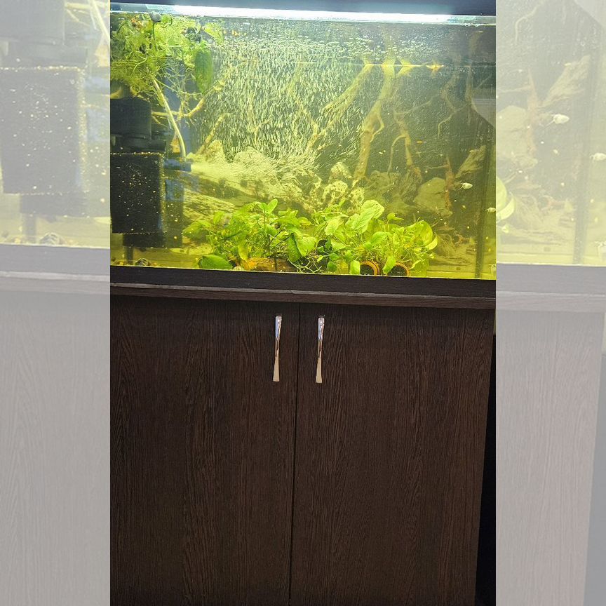 Аквариум с тумбой