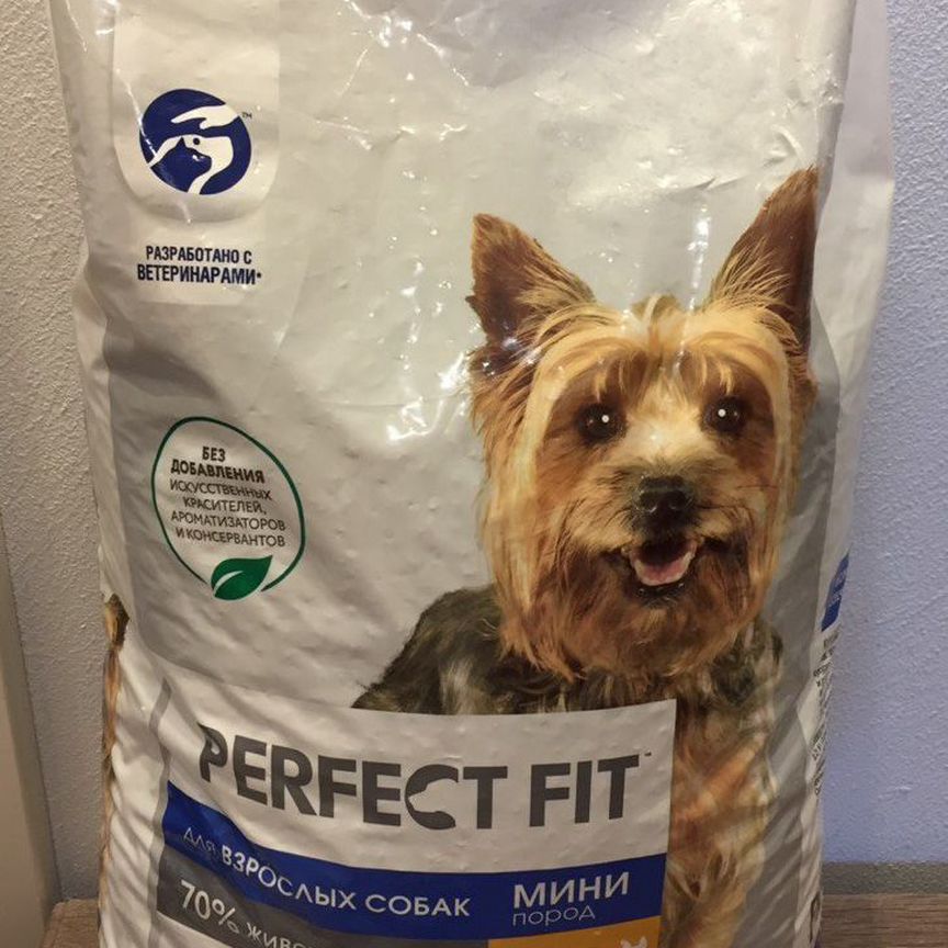 Корм для собак мелких пород perfect fit 6 кг