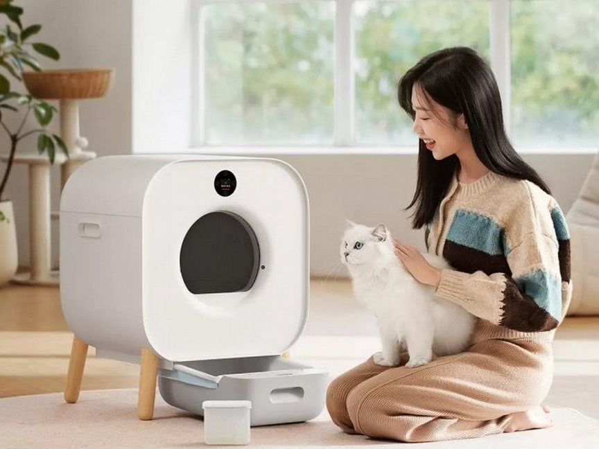 Умный туалет Xiaomi для кошек