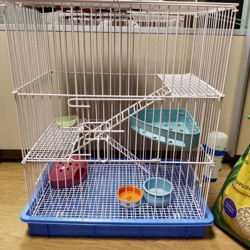 Клетка для крыс большая б/у
