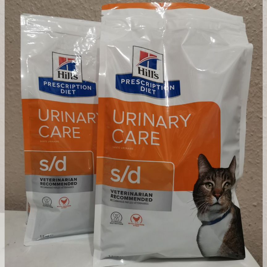 Корм для кошек Hil's Urinary Care s/d лечебный 3кг