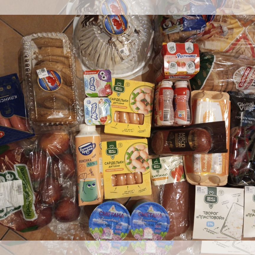 Продукты на корм животным