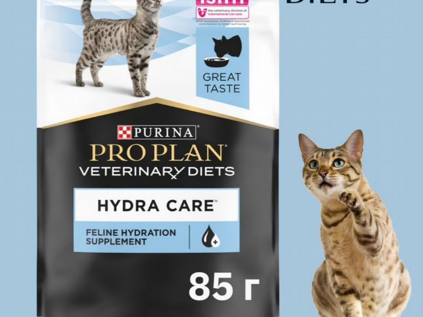 Влажный корм для кошек pro plan hydra care