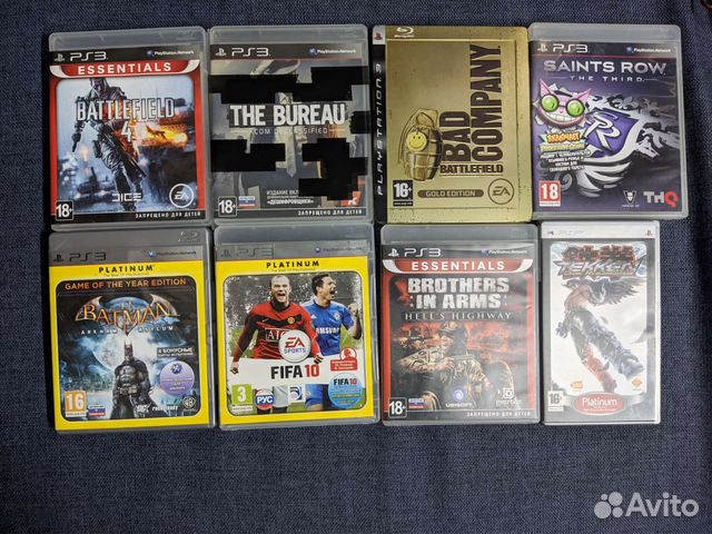 Игры для PlayStation 3, PSP купить в Курске | Электроника | Авито