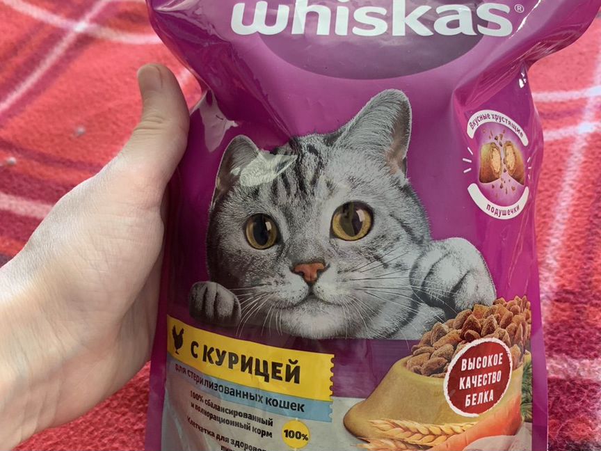Кошачий корм вискас
