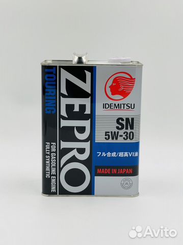 Масло моторное Idemitsu Zepro SN 5W-30 4л купить в Нижнем Новгороде с ...