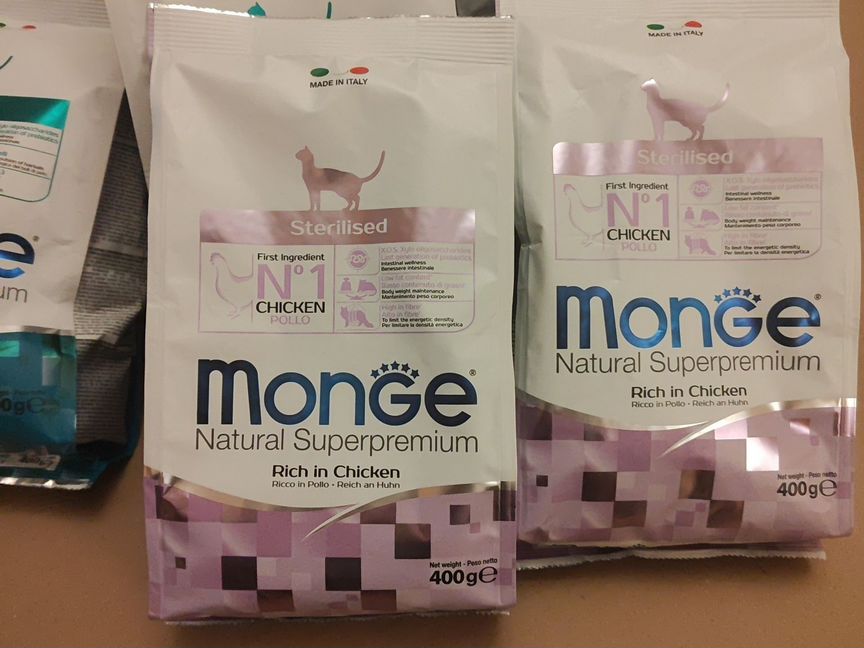 Корм Monge Sterilised Rich in Chicken 400 гр