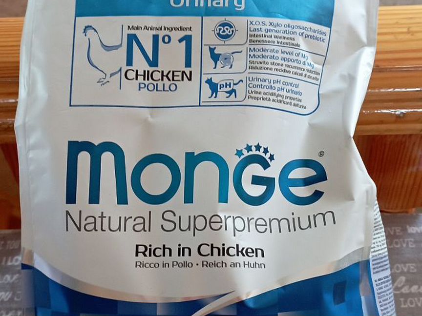 Сухой корм для кошек monge Urinary