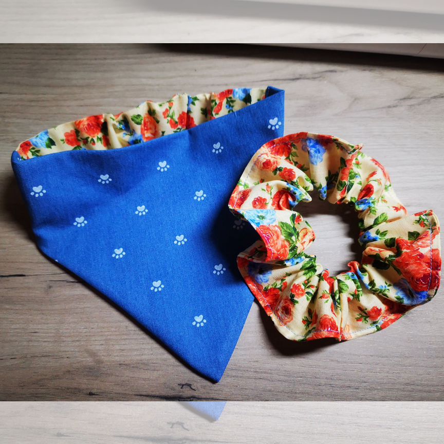 Одежда для собак. Family look. Бандана   резинка