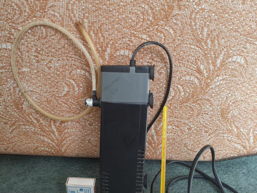 Компрессор фильтр градусник для аквариума