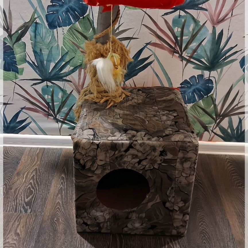 Когтеточка с домиком бу